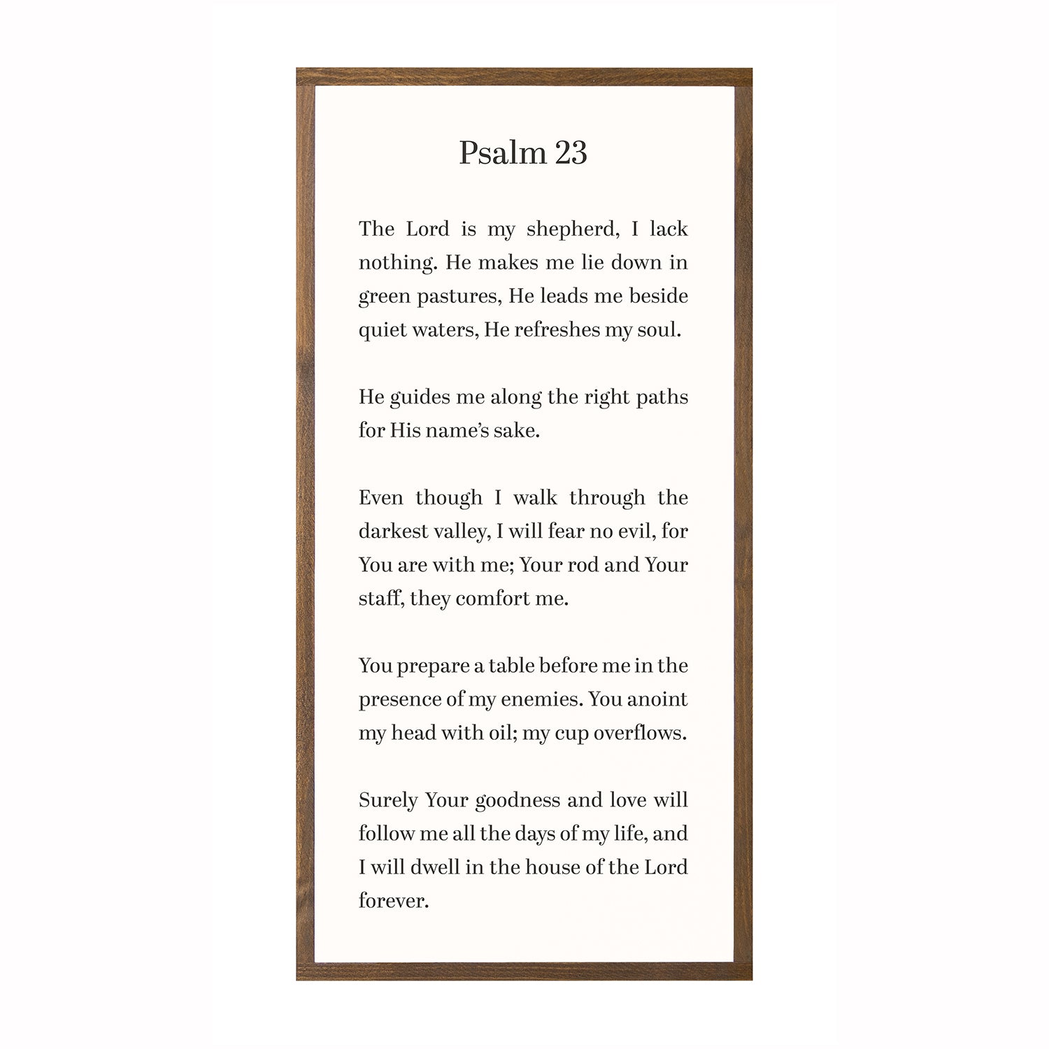 Psalm 23 – Joyfully Said