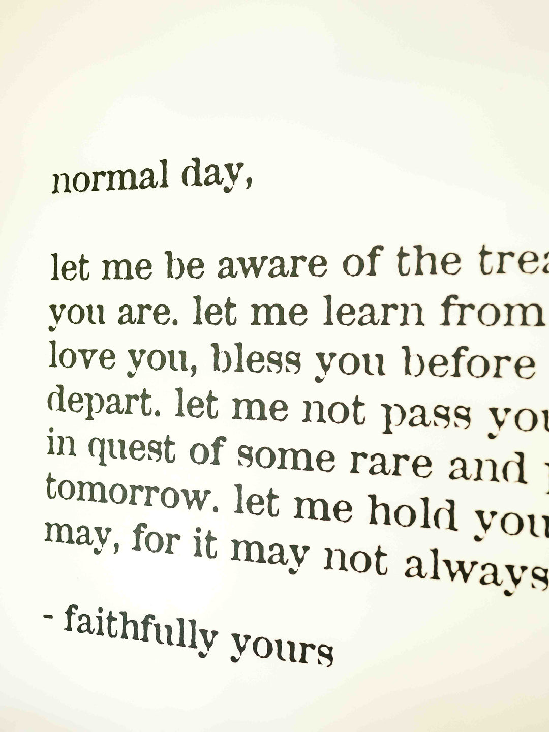 Normal Day Quotes